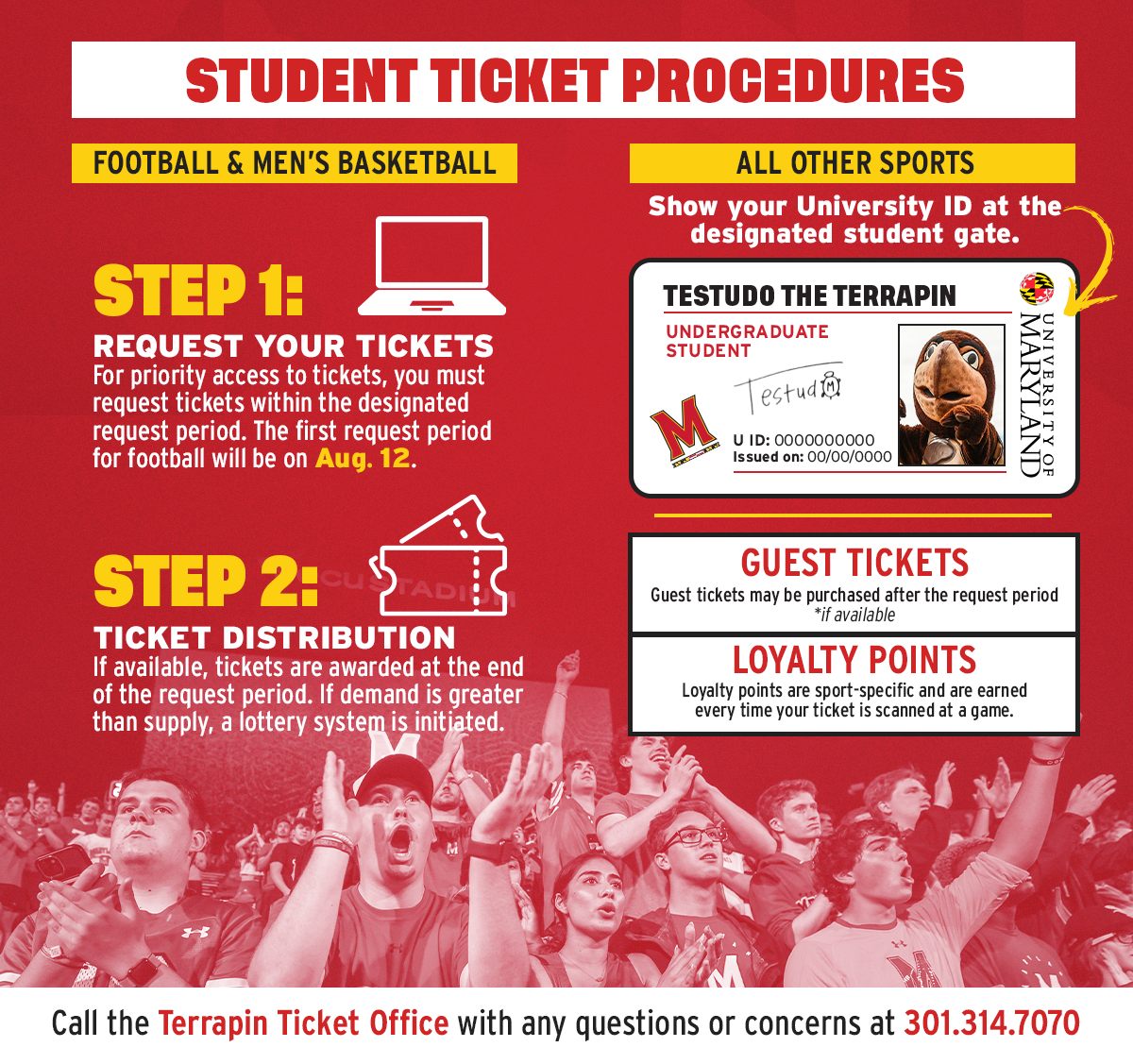 Maryland Athletics Student Central